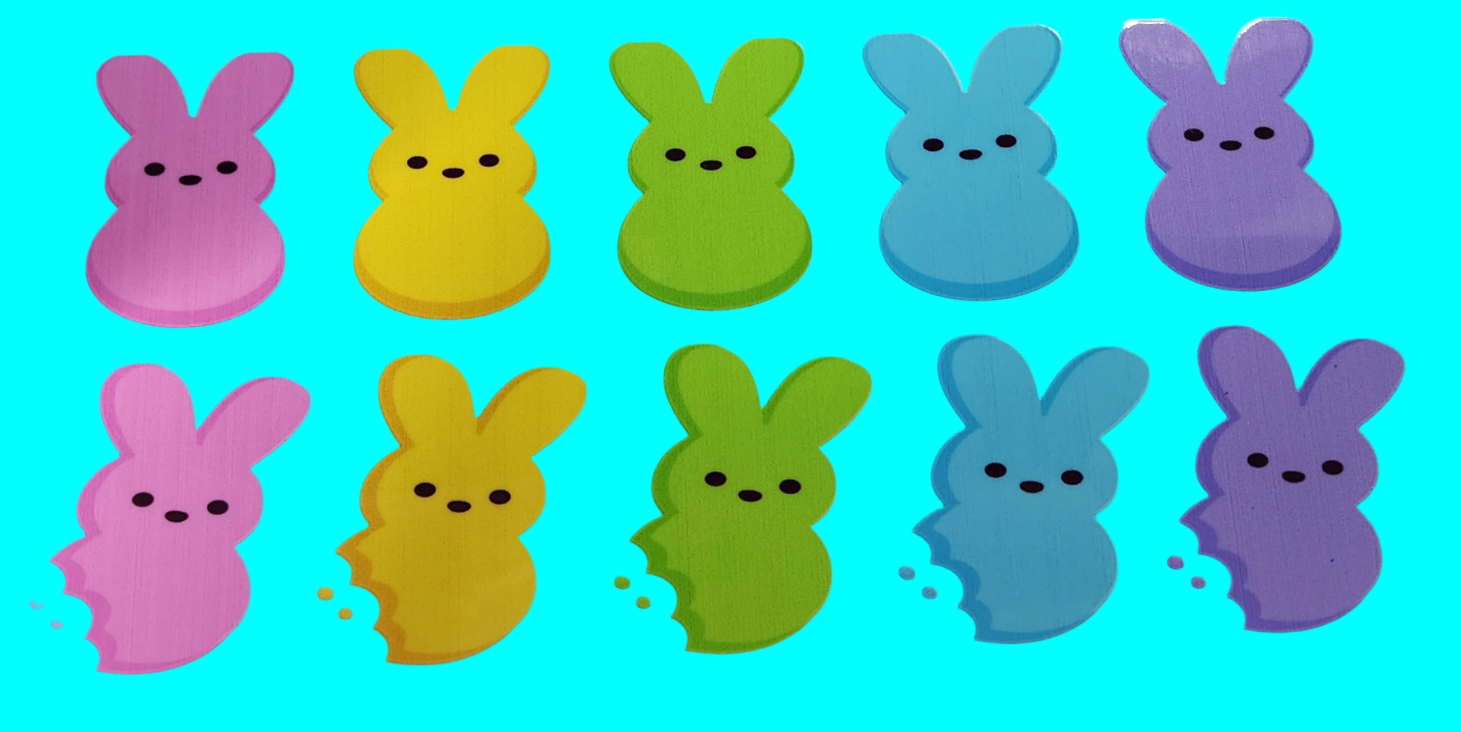 27-Large Peep Decal – Divine Customs